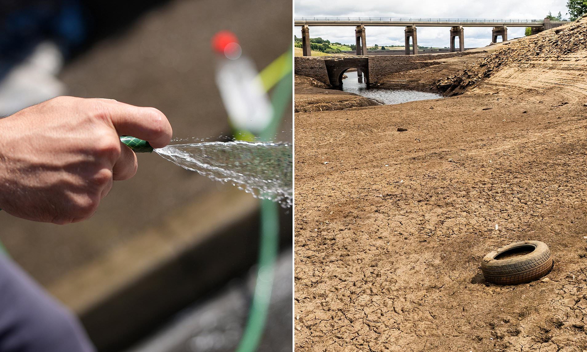 Most of England faces hosepipe ban: Experts warn millions will be ...