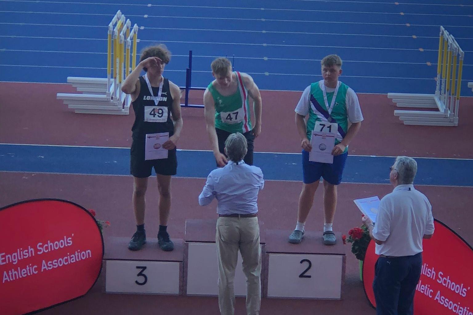 Classy Capes wins a fourth straight English Schools Championship title