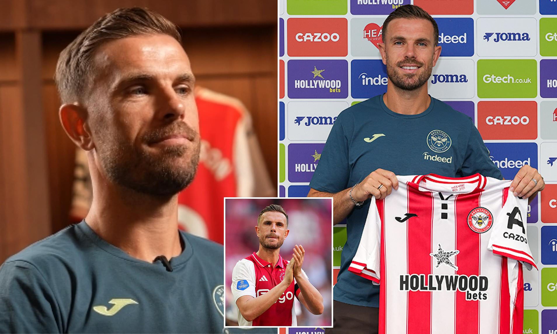 Jordan Henderson reveals why he's joined Brentford as ex-Liverpool ...