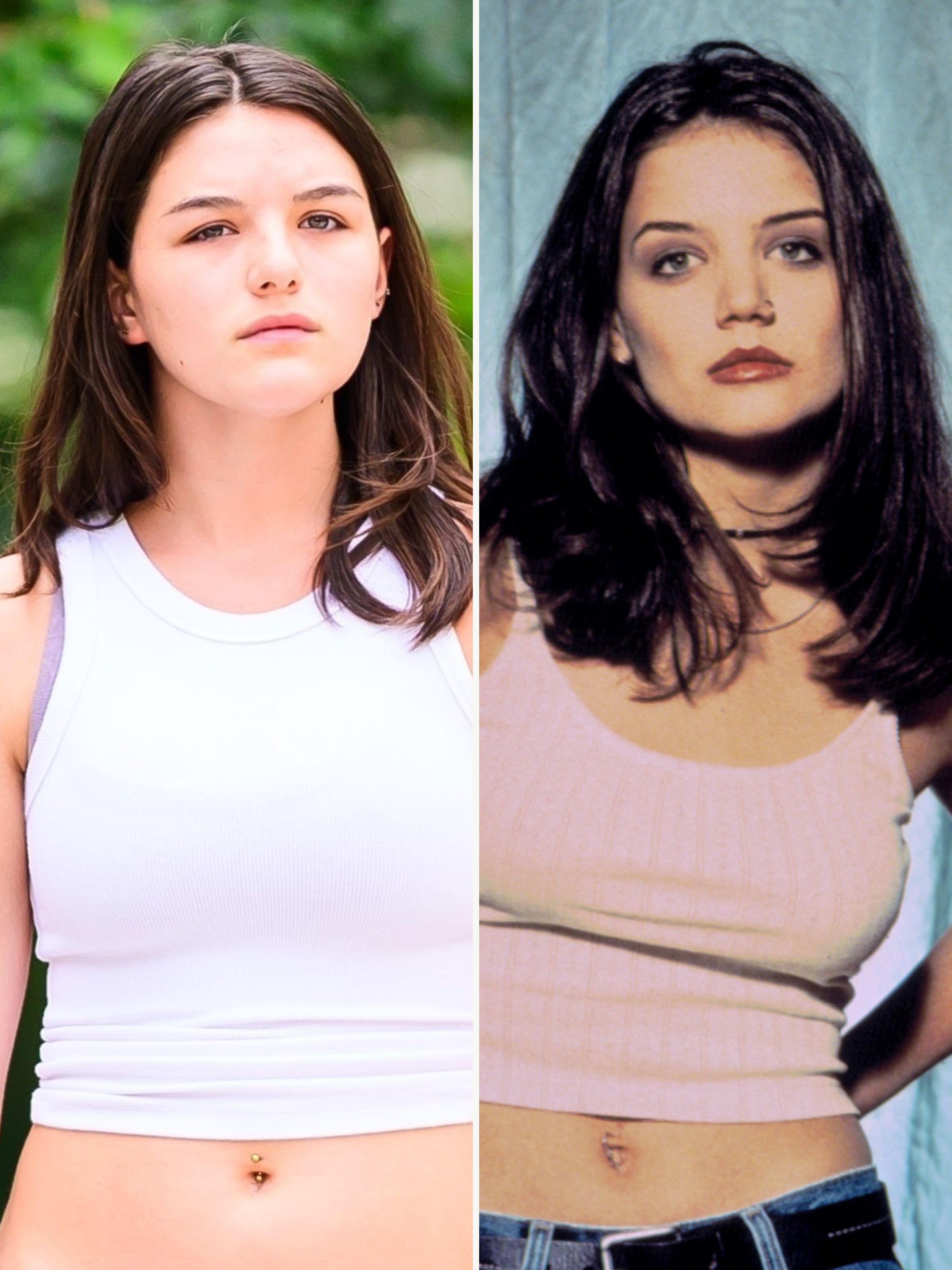 Suri Cruise's New Belly Button Piercing Has Major '90s Katie Holmes ...