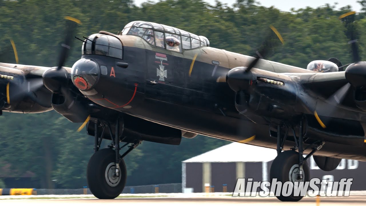 Epic military and warbird takeoffs and landings at Oshkosh