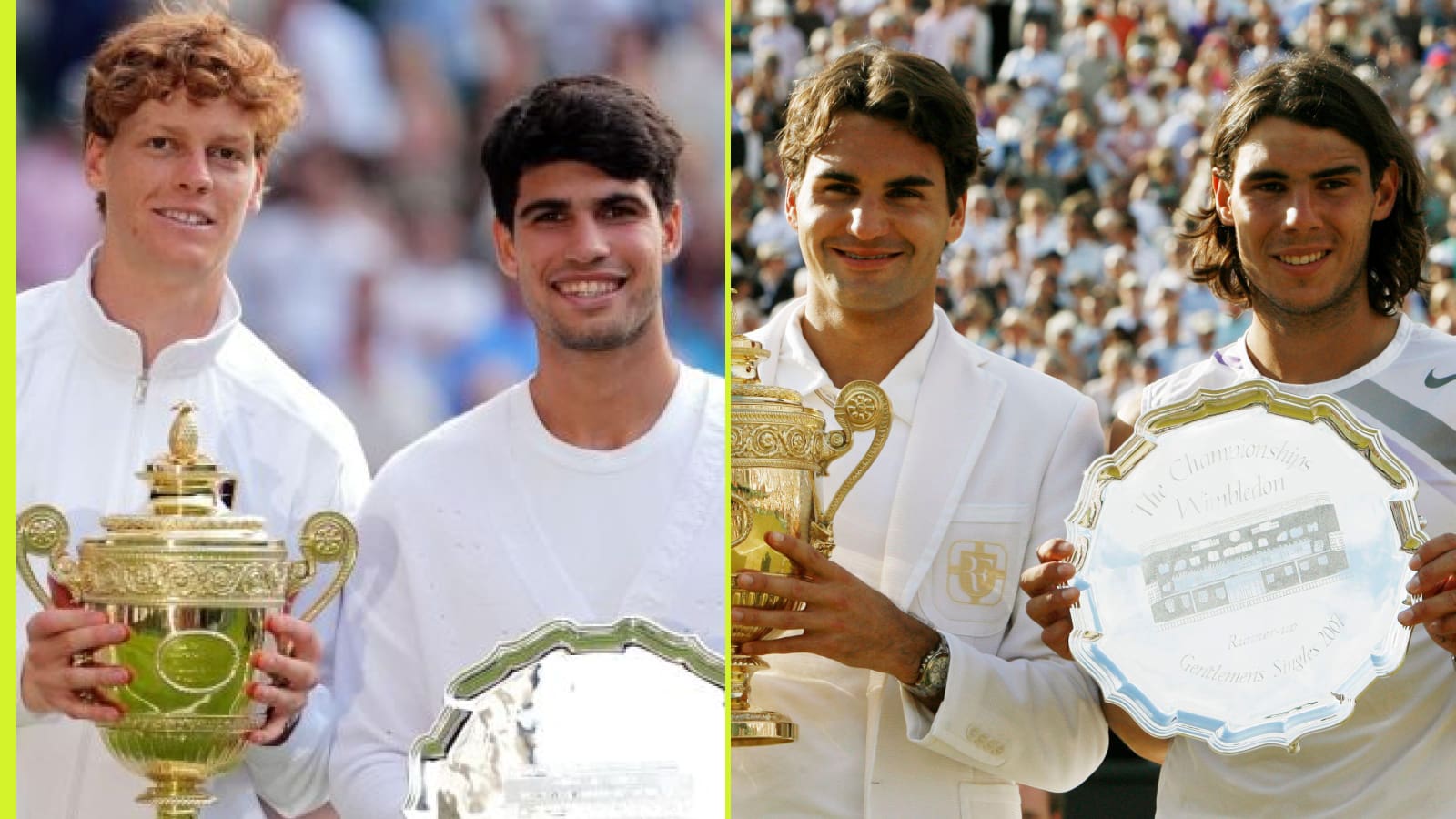The 5 greatest men’s Grand Slam duopolies: Alcaraz & Sinner with 7 ...