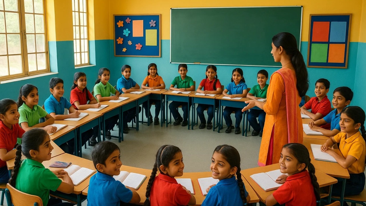 Classrooms without backbenchers: With new sitting format, schools stand out