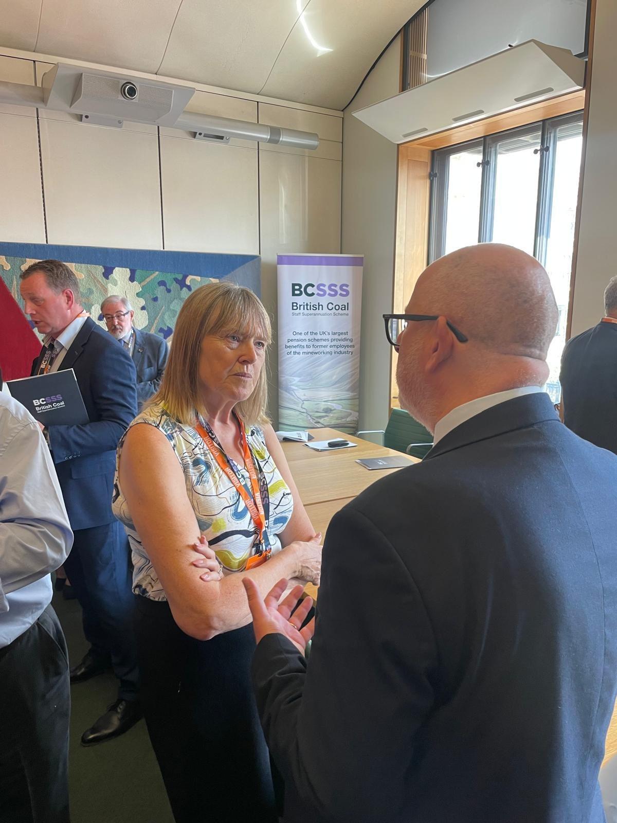 Steve Yemm MP brings British Coal pension trustees to Mansfield for ...