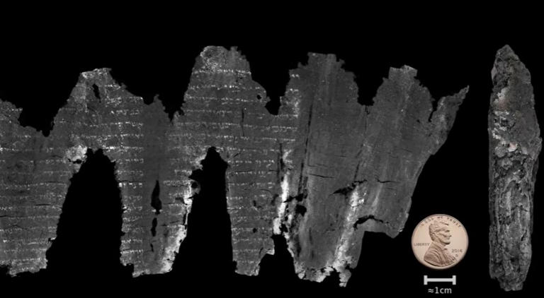 Researchers used AI to decipher ancient scrolls dug out of the ash of ...