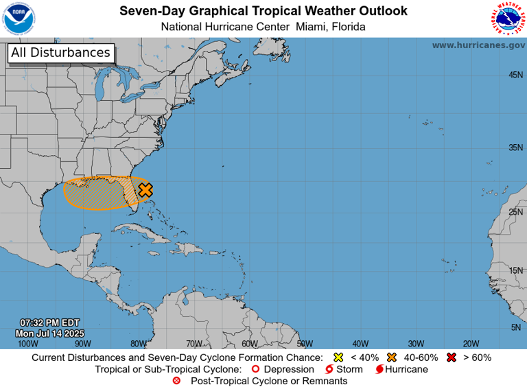 'Homegrown' tropical system could take shape over Gulf. Will it hit ...