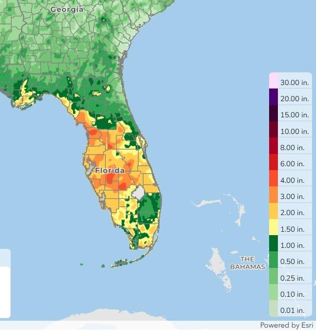 Chances increase for a tropical storm system over northern Florida