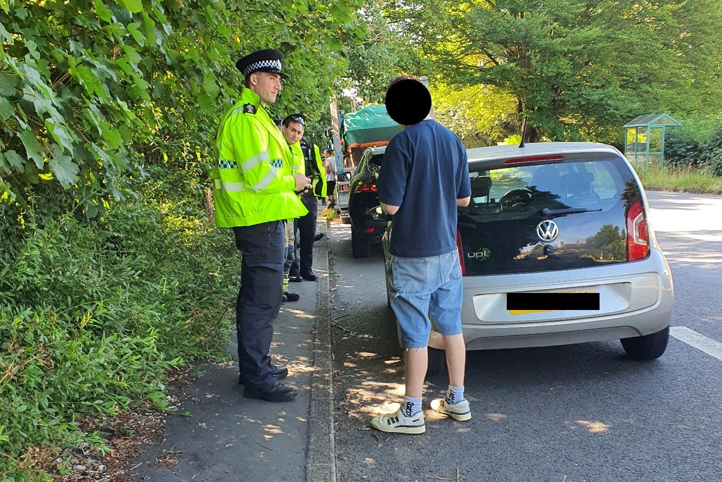 Vehicles stopped in Lewes as part of police campaign to educate drivers ...