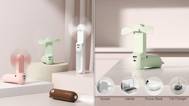This Powerful Mini Fan Doubles As A Power Bank — And It’s Less Than $20 ...