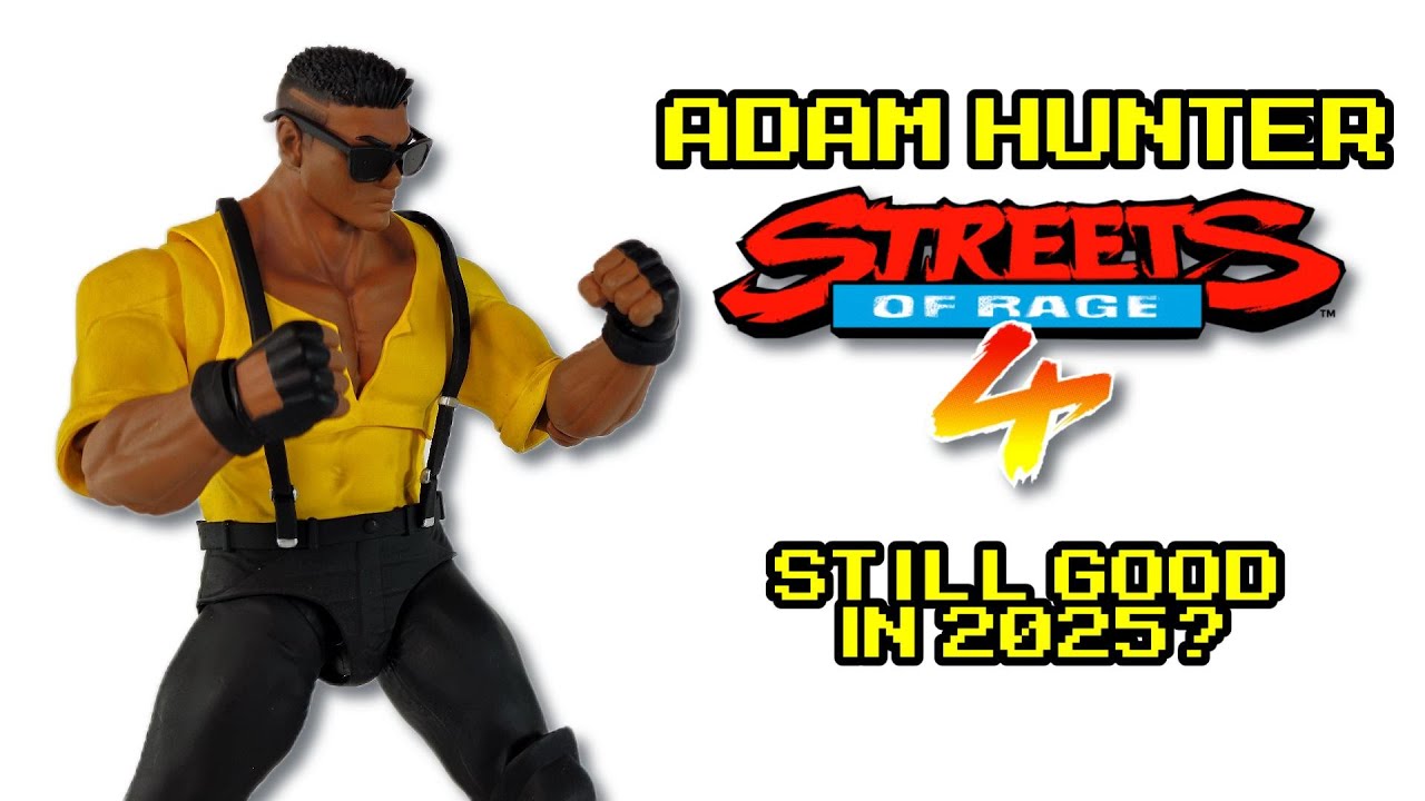 Does the Streets of Rage 4 Adam Hunter STORM COLLECTIBLES Figure hold ...