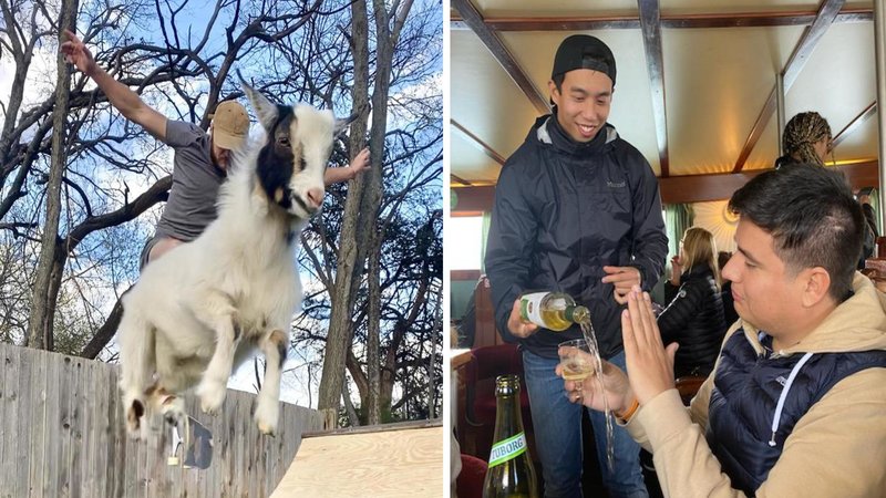 25 Perfectly Timed Photos Creating Some Perplexing Pictures