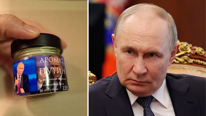 Smell like Putin: Russia releases scented candle to promote patriotism
