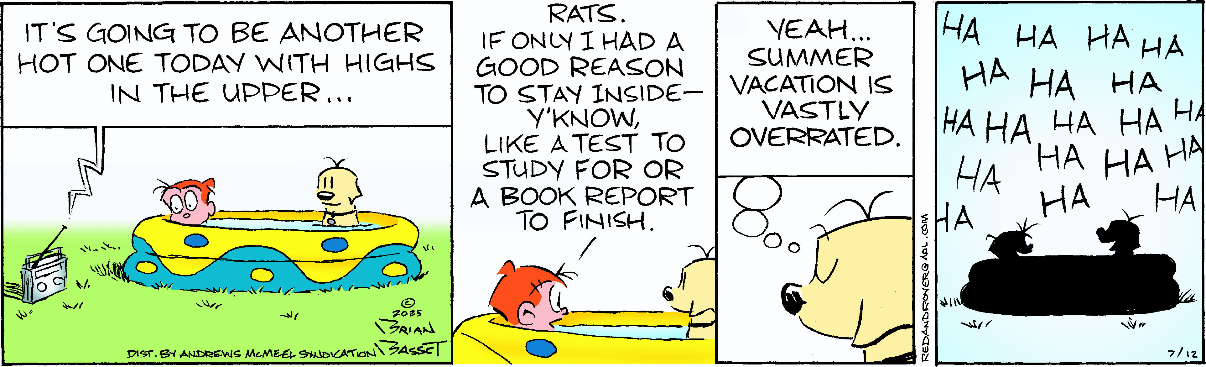 Red and Rover by Brian Basset