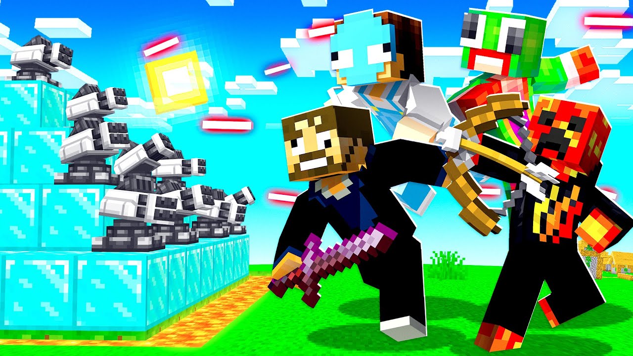 The Ultimate Minecraft Showdown - 1,000 vs 1 Pro