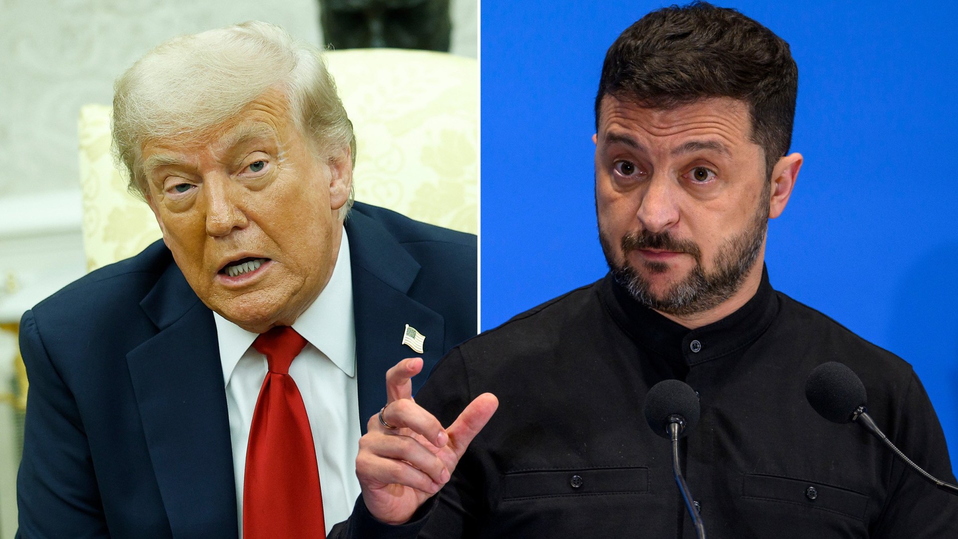 Trump 'asks Zelensky if he could strike Moscow'
