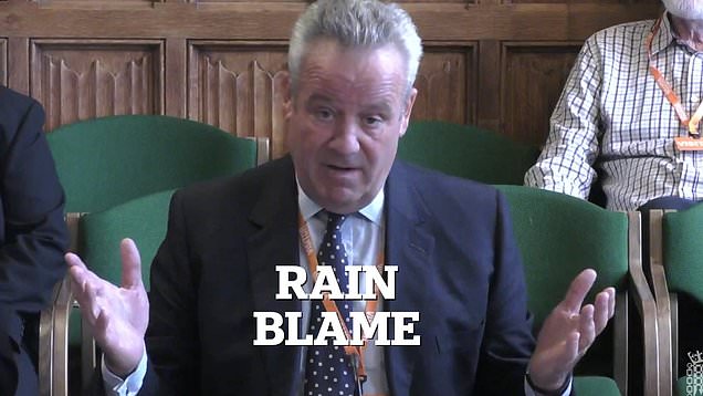 Thames Water boss blames rain for major rise in sewage leaks