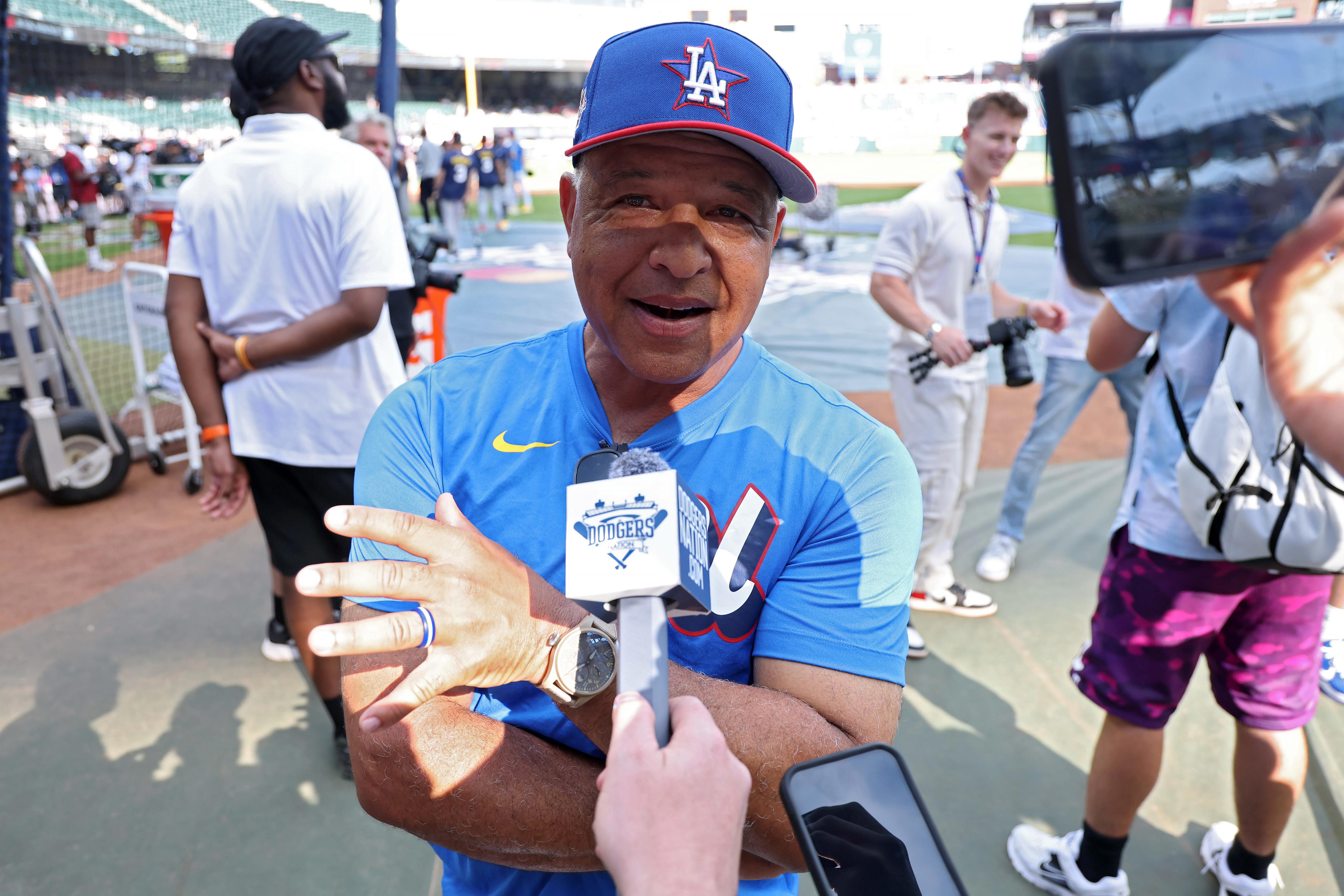 Dave Roberts avoids controversy on why All-Star Game is back in Atlanta