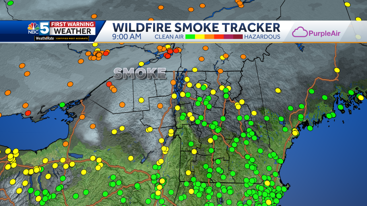 Track wildfire smoke with live, updating smoke and air quality maps