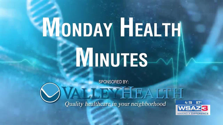 Monday Health Minutes with Valley Health Systems