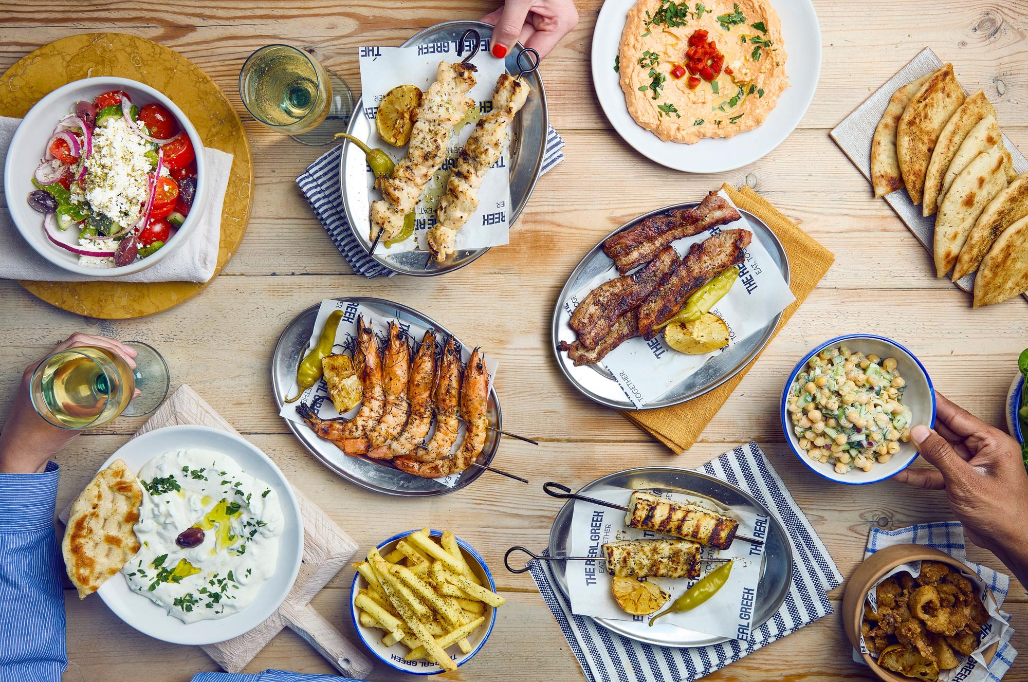 The Real Greek Manchester launches golden menu experience to celebrate ...