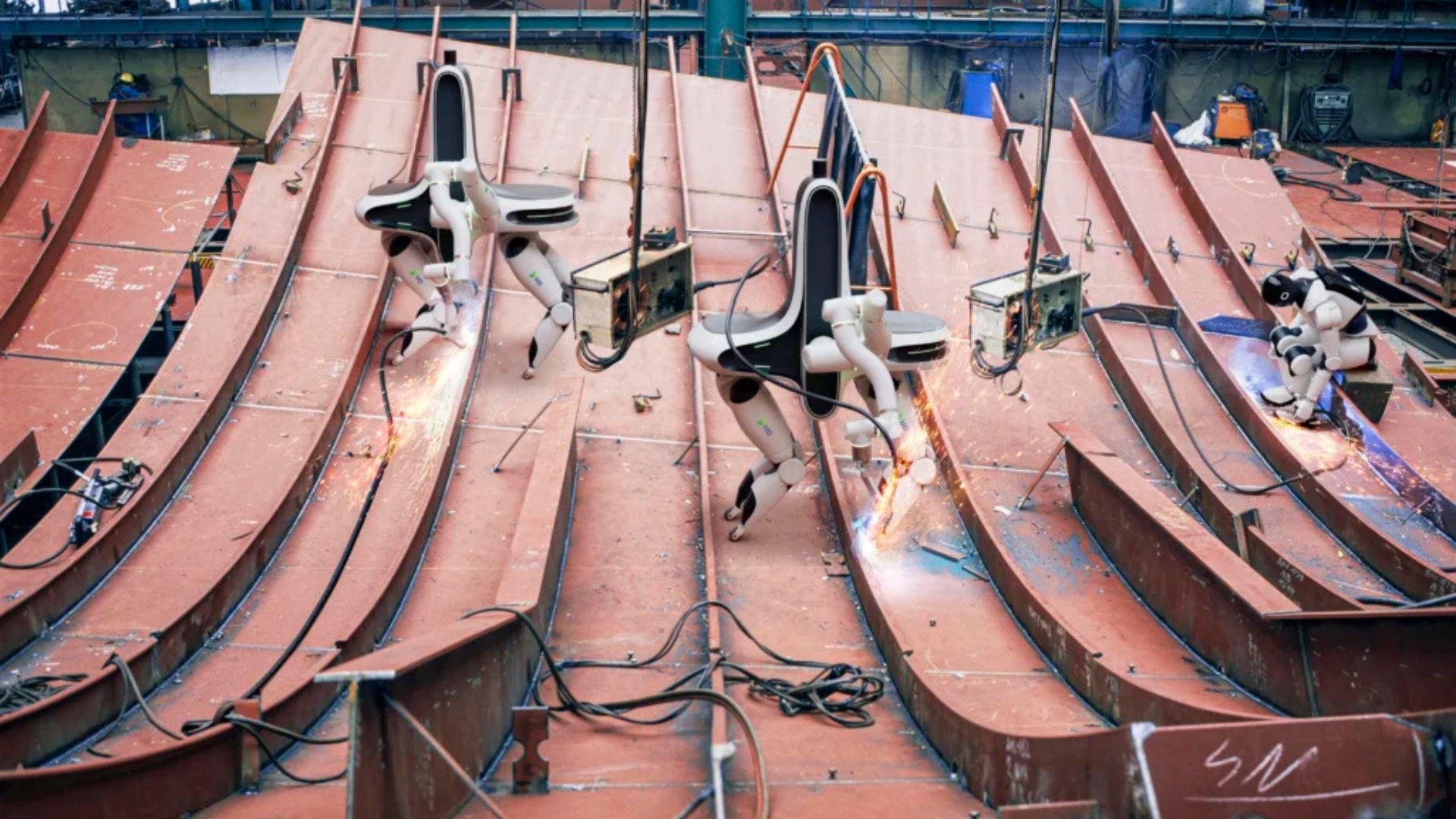 German humanoid robot welder to tackle high-risk jobs at Hyundai’s shipyard