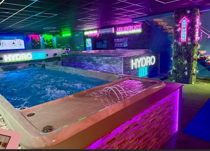 Family-run business launches new showroom for hot tubs, swim spas and ...