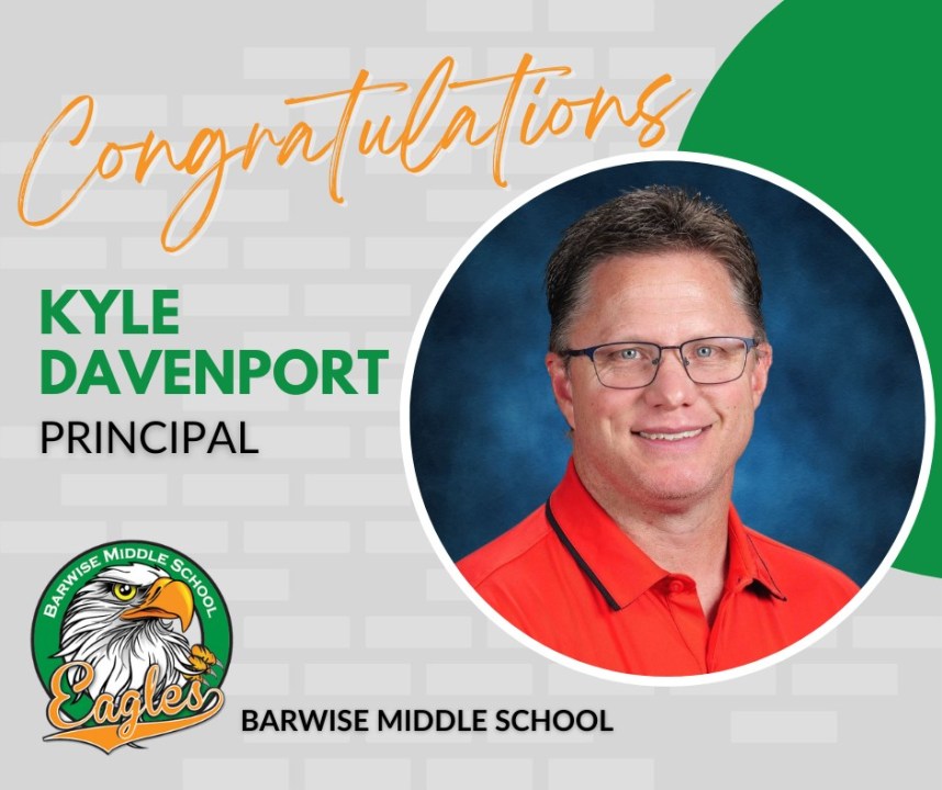 Assistant principal steps up at Barwise Middle School