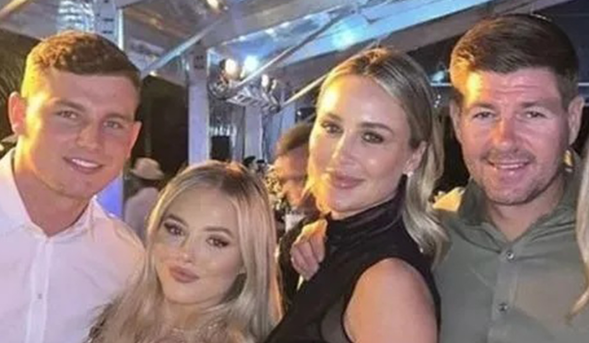 Steven Gerrard becomes granddad as daughter welcomes baby with son of ...