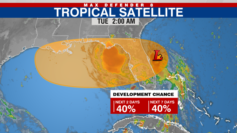 Watching the Gulf for potential tropical development, heavy rain ...