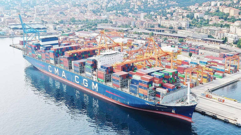 AGCT handles largest vessel at Port of Rijeka