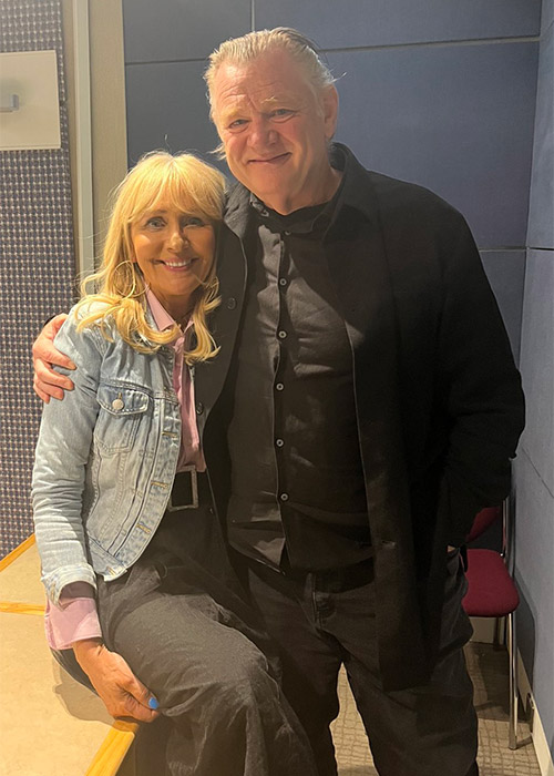 Miriam O’Callaghan brushes off ‘rubbish’ compliment from Brendan Gleeson