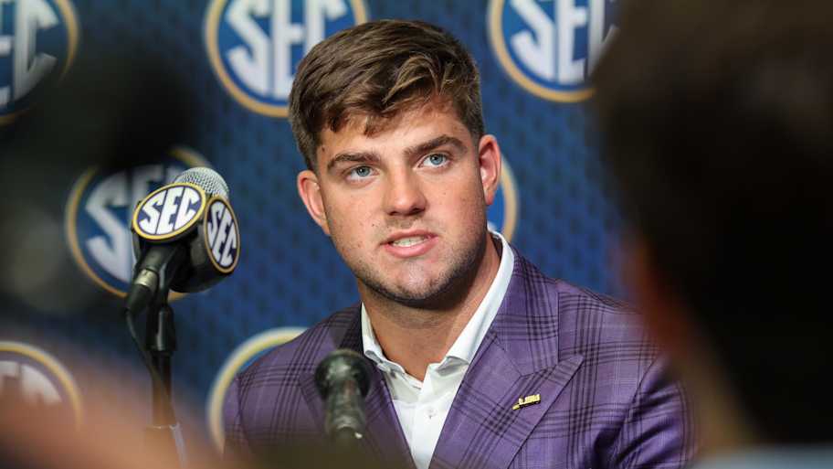 LSU Football's Garrett Nussmeier Breaks Down Texas Longhorns Arch Manning