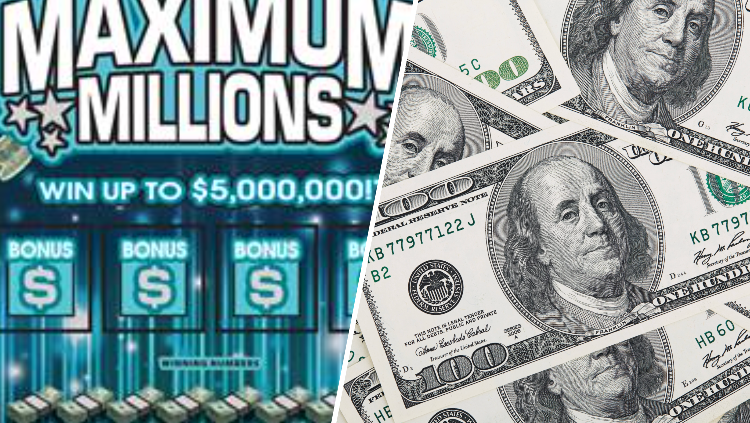 Twice is nice: Man wins $1M twice in one Powerball game