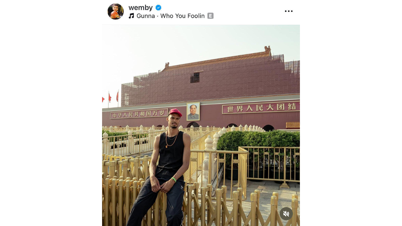 NBA insider reveals real reason behind Victor Wembanyama’s China trip ...