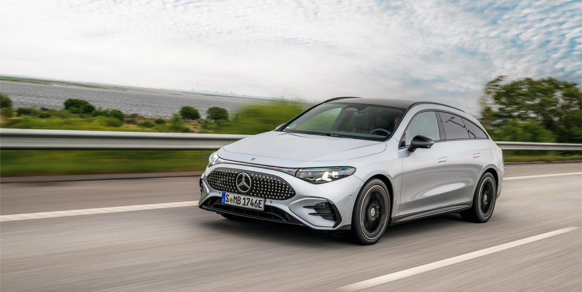 Mercedes-Benz Just Dropped an Electric CLA Station Wagon