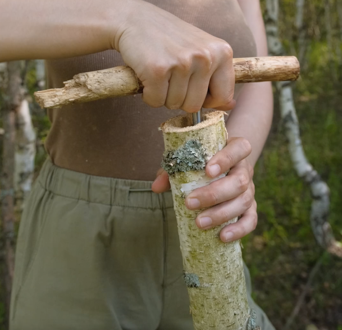 This woman is inventive and generous with ideas! ♻️ #camping #hack #diy