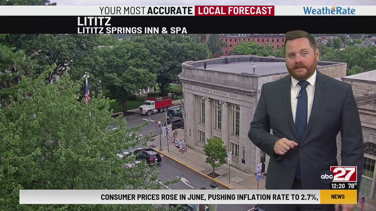 Dan's Tuesday Midday Forecast
