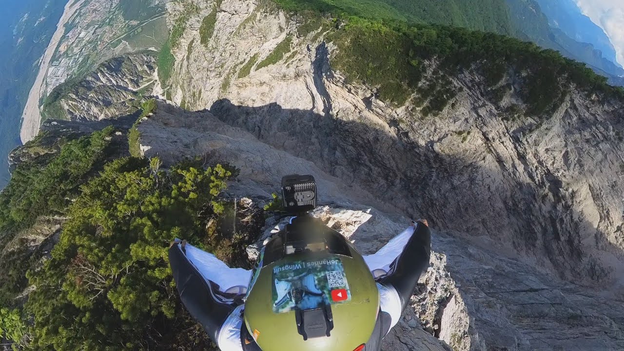 Wingsuit BASE Jump Experience | Monte Amariana Full Flight