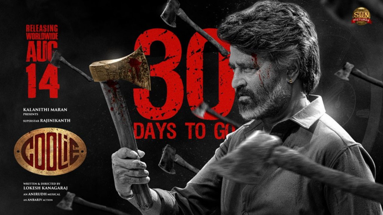 Coolie: 'Deva' Rajinikanth to Meet Fans in 30 Days; Countdown Begins ...