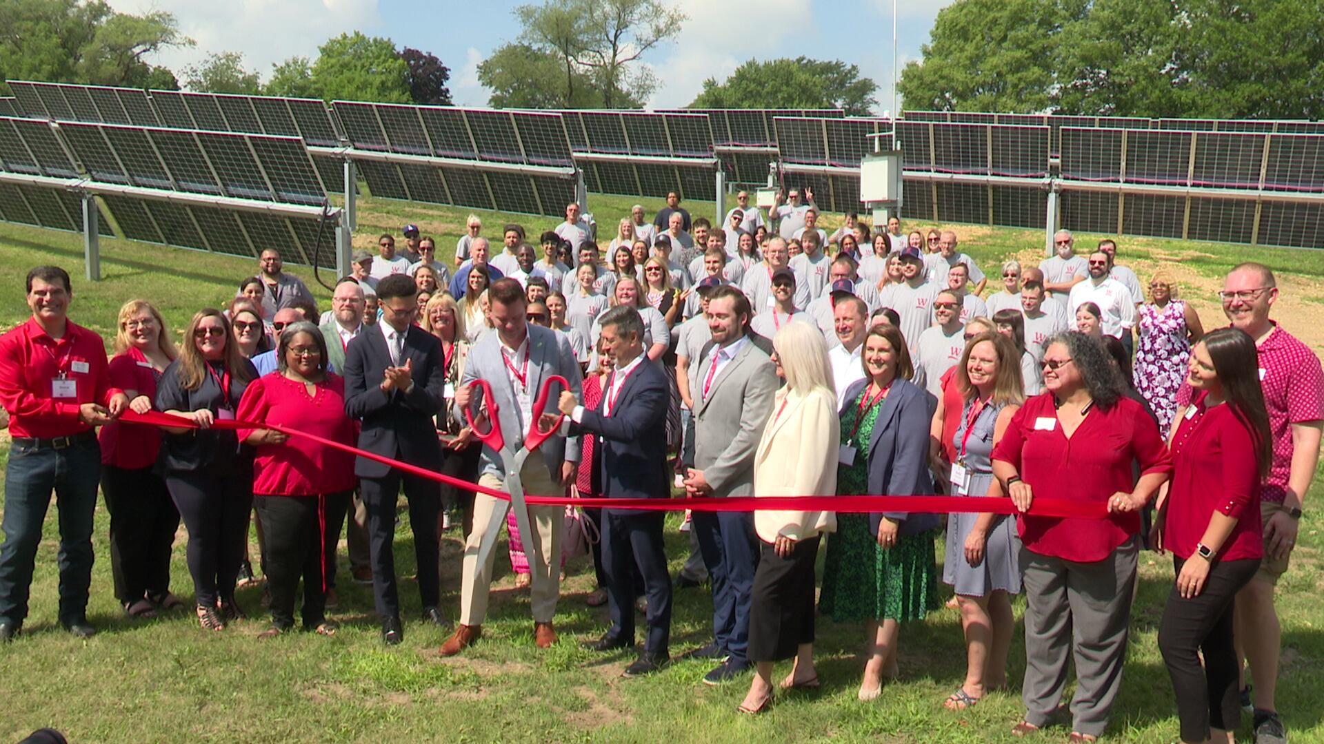 Waldom Electronics launches solar panel system at global headquarters ...