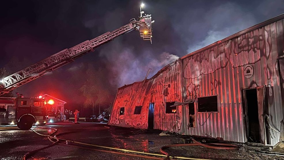 Firefighters battle six-hour fire at a sawmill, cause still under ...