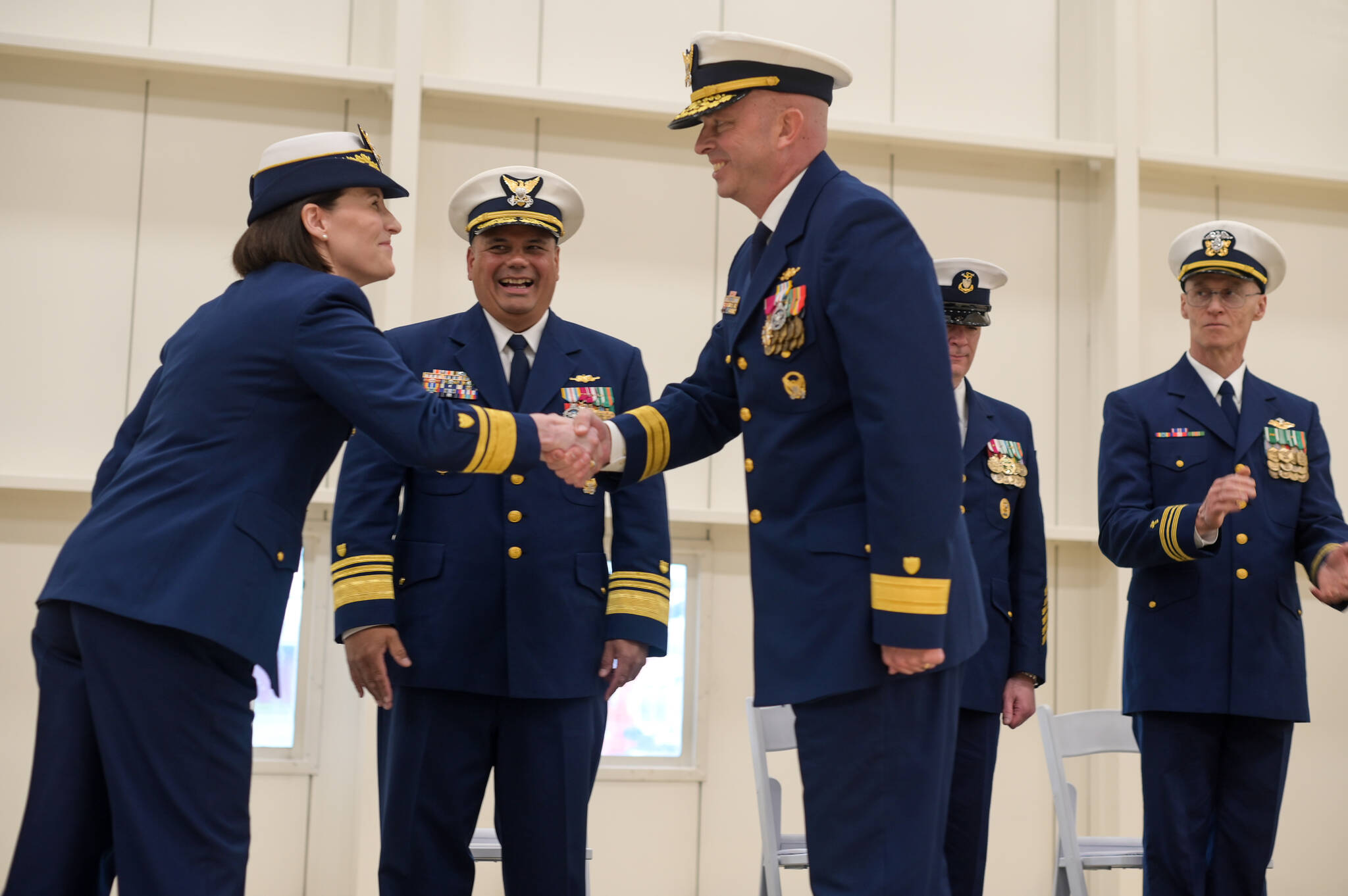 US Coast Guard receives new commander, new name for Alaska