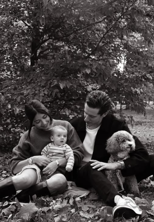 Jordan Binnington and Cris Prosperi celebrate son Johnny’s first ...