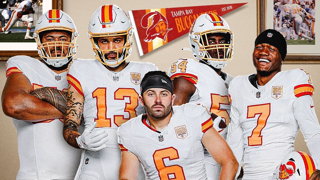 Tampa Bay Buccaneers reveal throwback uniforms