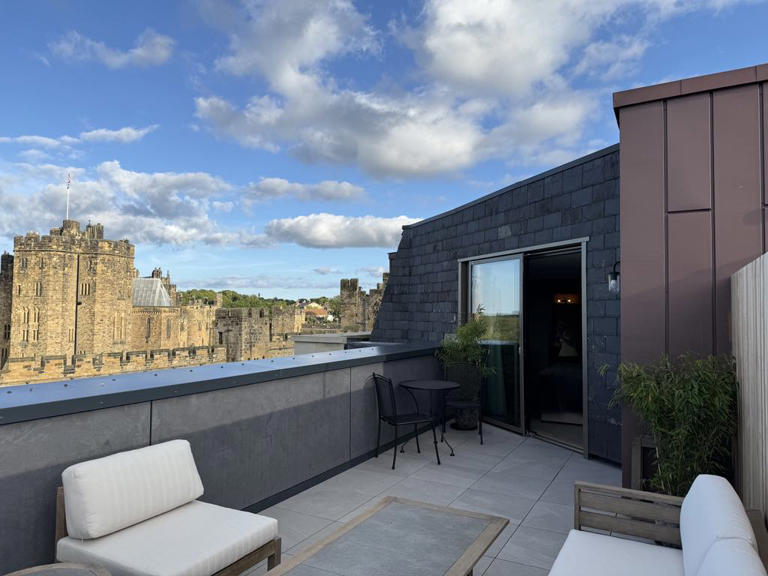 I stayed at Northumberland's new hotel with possibly the best view in ...