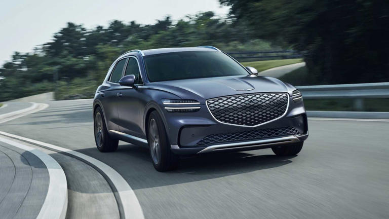 Genesis GV80 Hybrid Prototype Spied Testing In Public