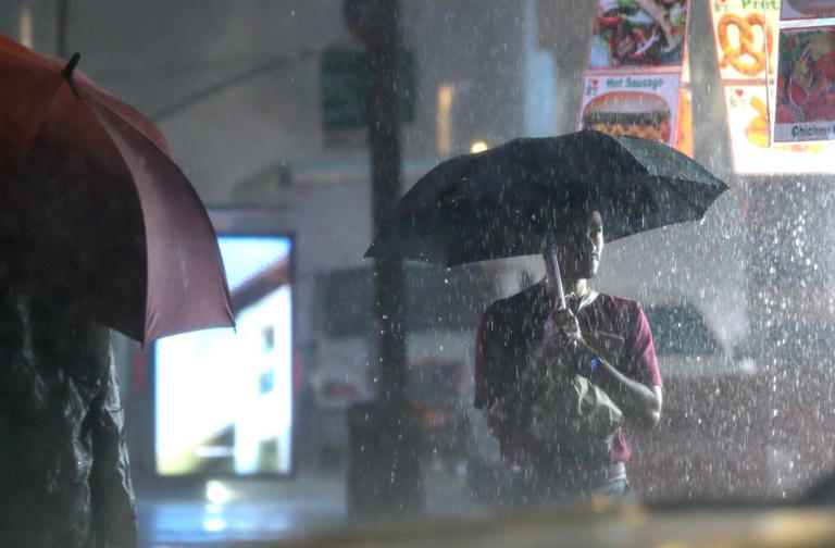 NYC saw its 2nd wettest hour in history as rain caused terrifying ...