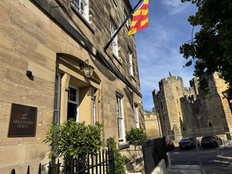 I stayed at Northumberland's new hotel with possibly the best view in ...