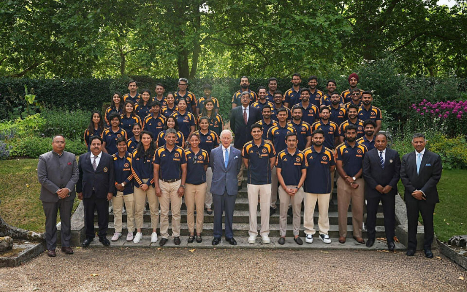 ENG vs IND 2025: King Charles hosts Indian team at St. James’s Palace ...