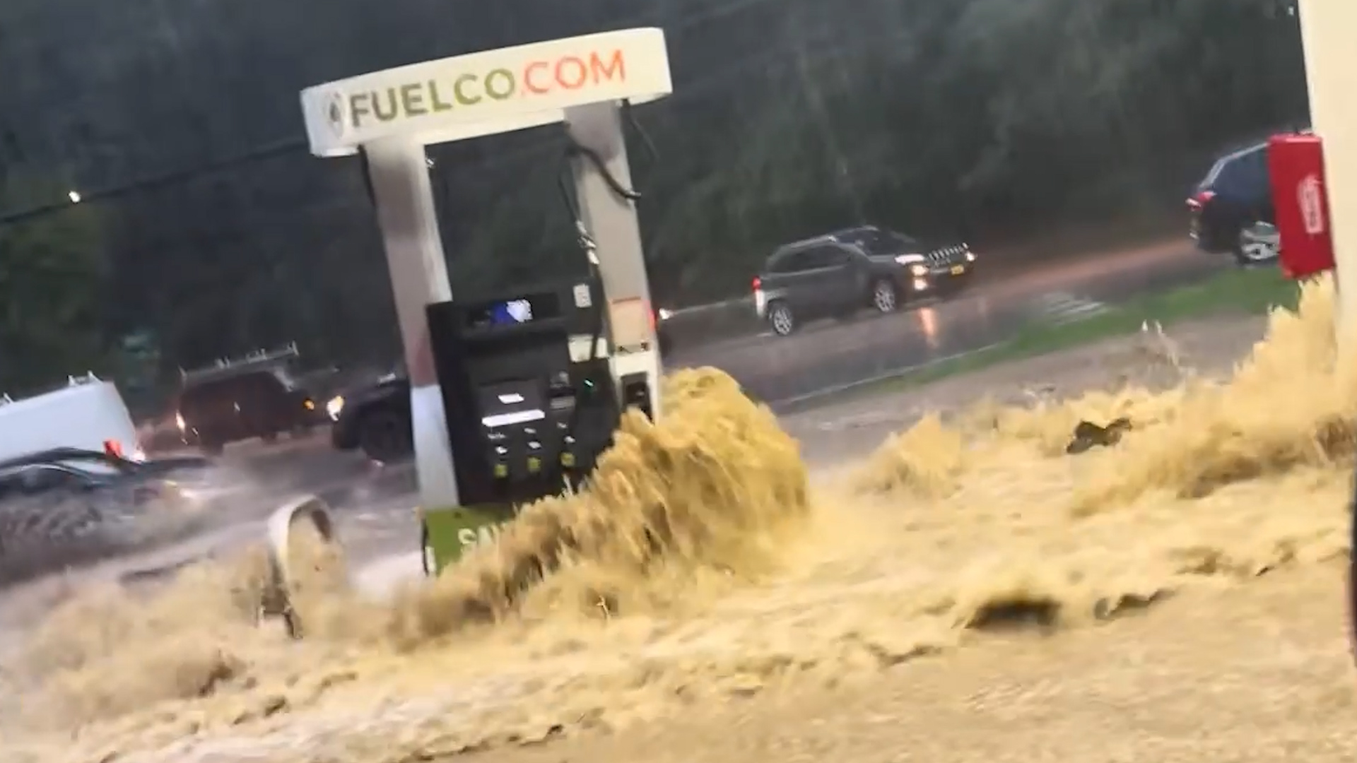 Record rainfall triggers widespread flooding across NYC